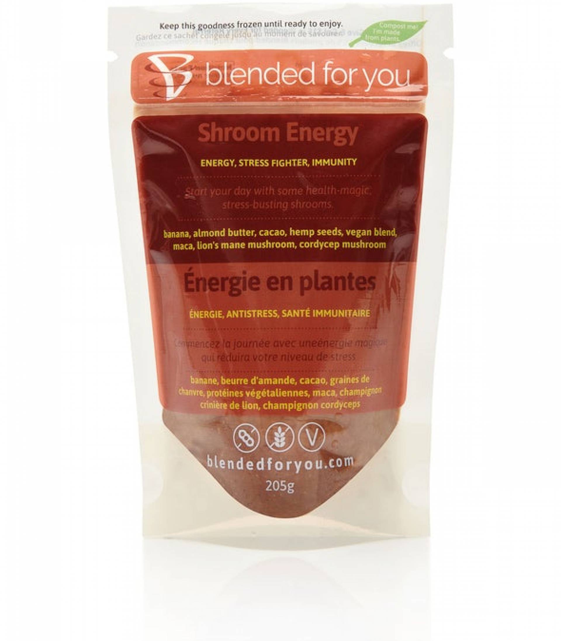 Shroom Energy Smoothie - MealFix Canada