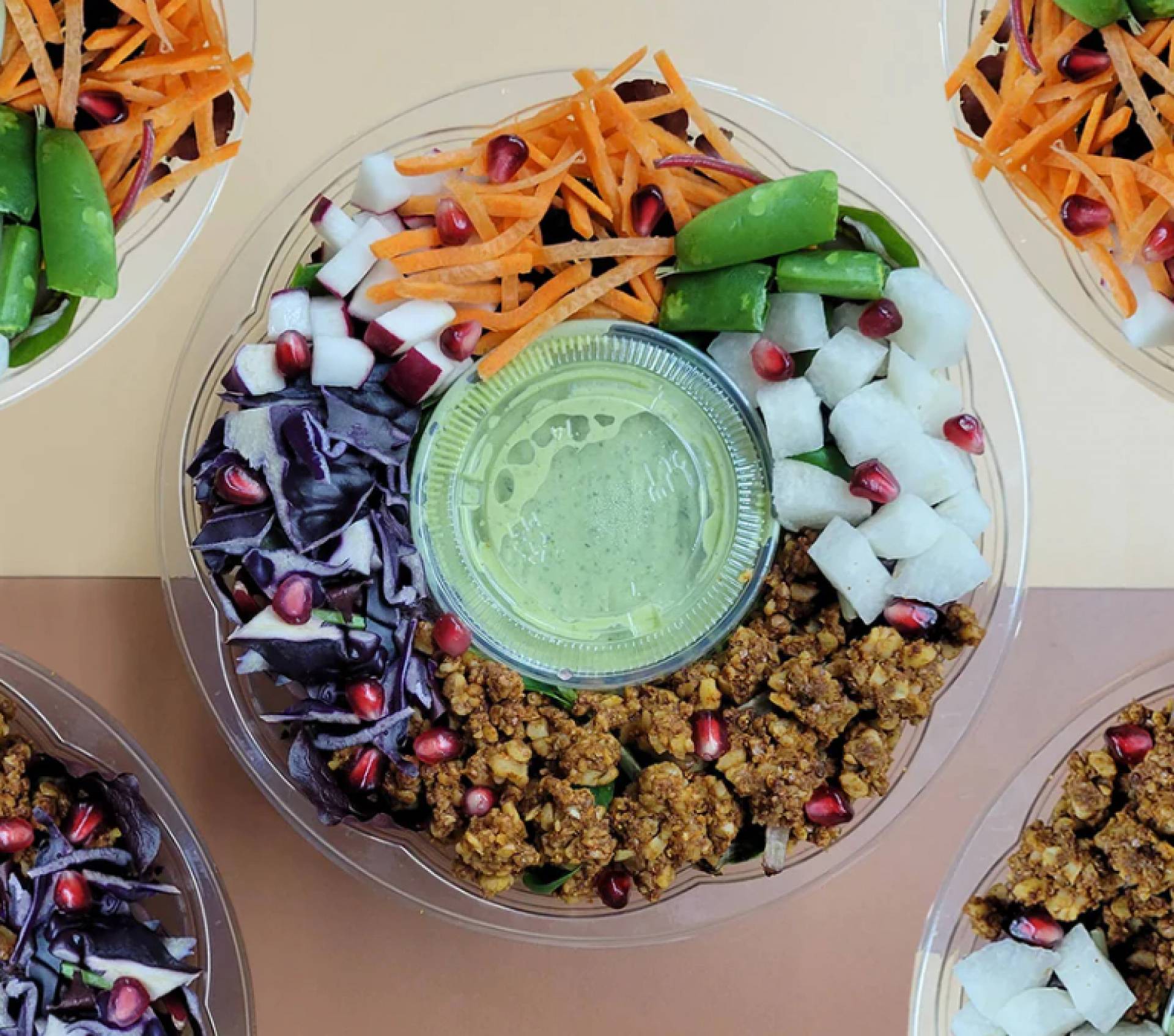Paradise Pesto Salad with Chicken Breast - MealFix Canada