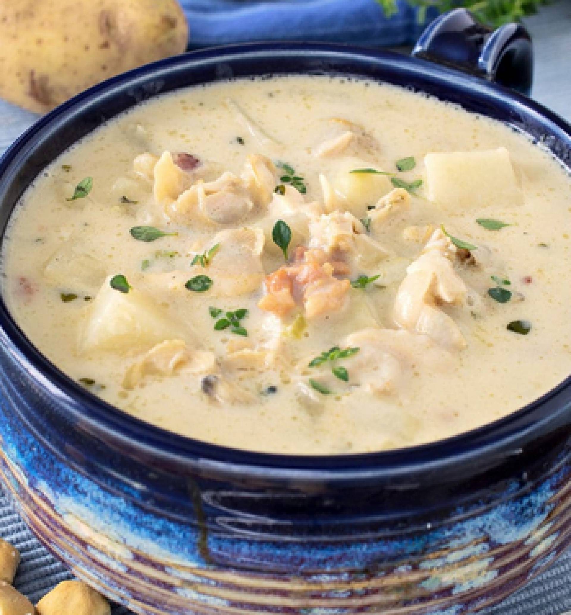Clam Chowder Soup - MealFix Canada